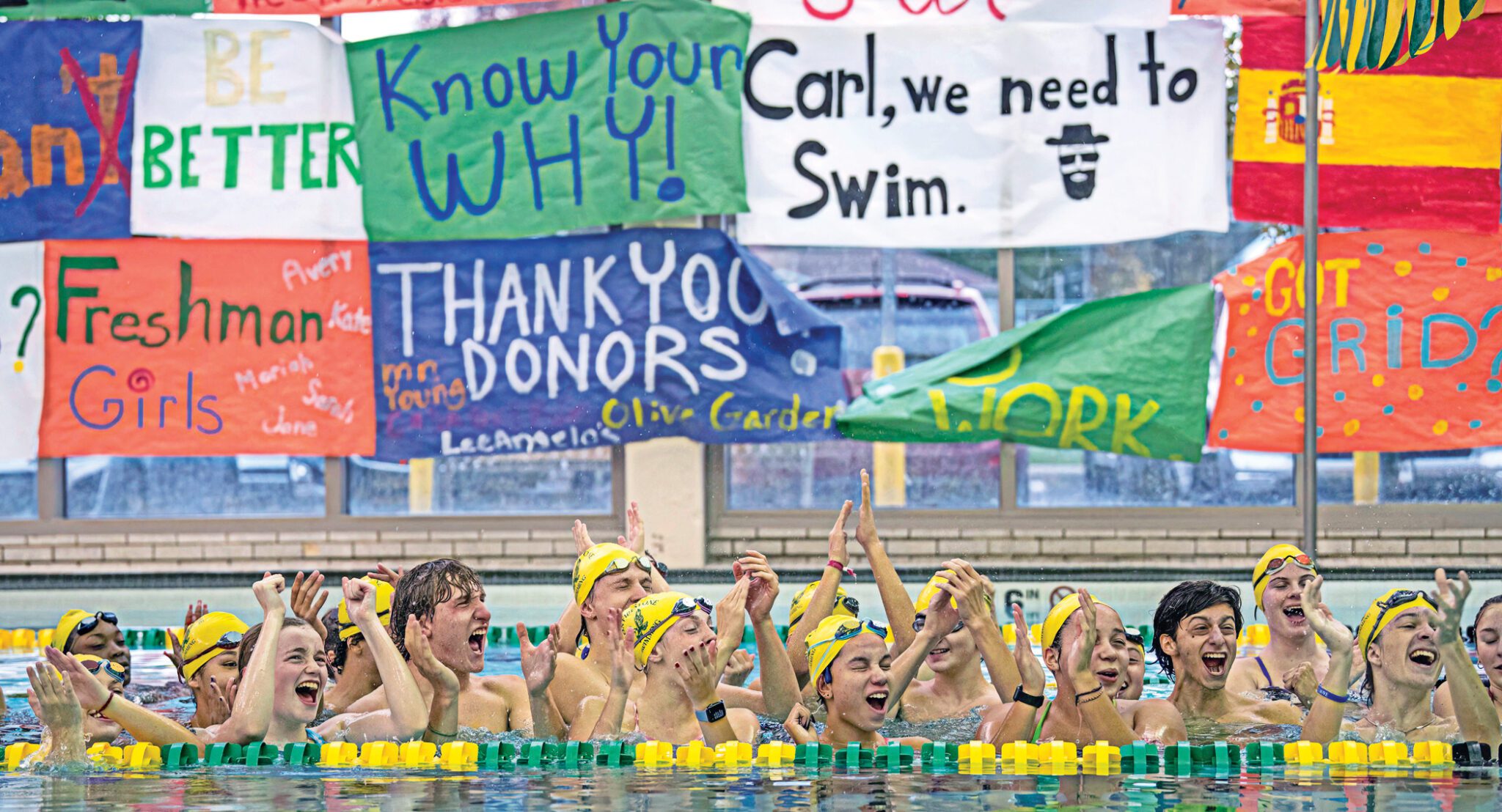 Firestone swim marathon benefits ACH – Firestone Swimming and Diving